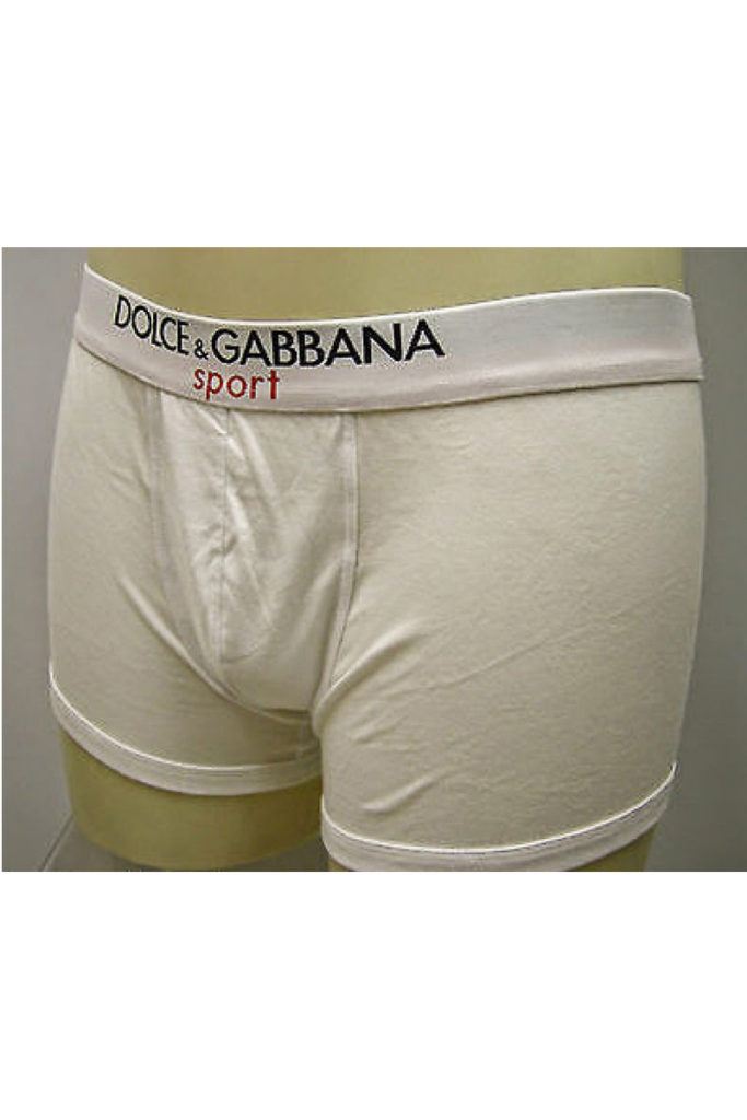 Boxer Uomo Elasticizzato Sport Bianco M14204 OMI18 - Dolce & Gabbana ...
