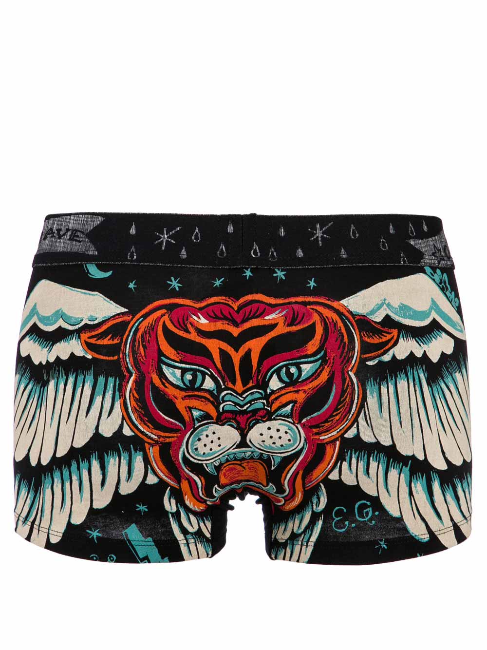 Boxer Uomo Diesel Nero in Cotone con Stampa | Albos Underwear - Shop ...