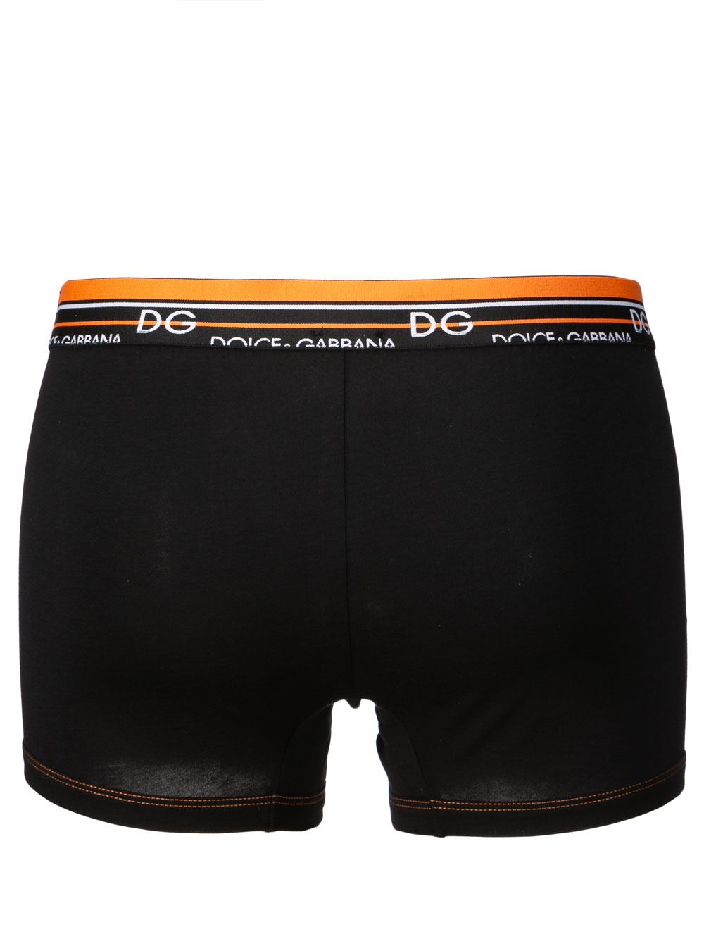Boxer Uomo con Gambetta Dolce & Gabbana in Cotone Nero | Albos ...