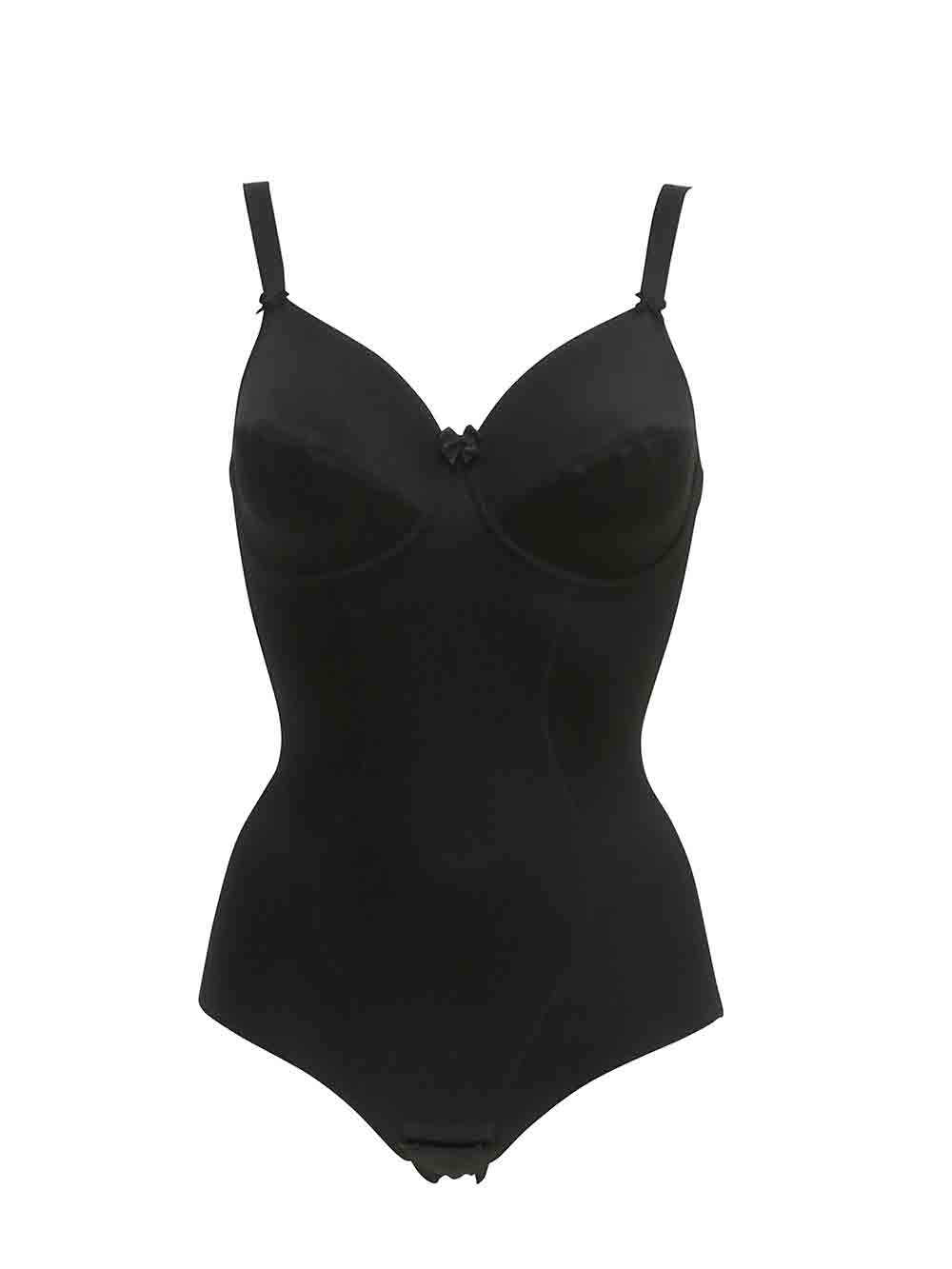 Body Intimo Donna Clara Nero | Albos Underwear - Shop Online Intimo